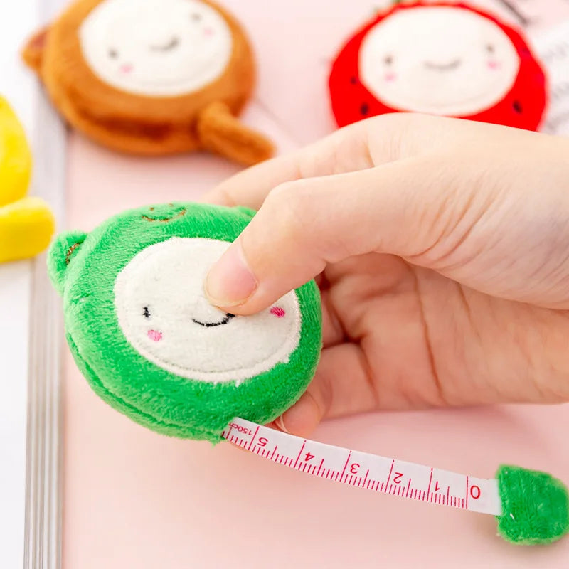 150cm/60" Portable Plush Cartoon Tape Measure for Children, Height Rul ...