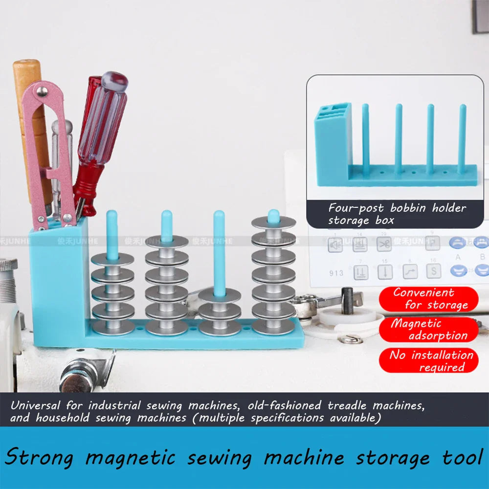 1Pcs/5Pcs Sewing Machine Sstorage Box With Magnetic Adsorption Fatbed ...