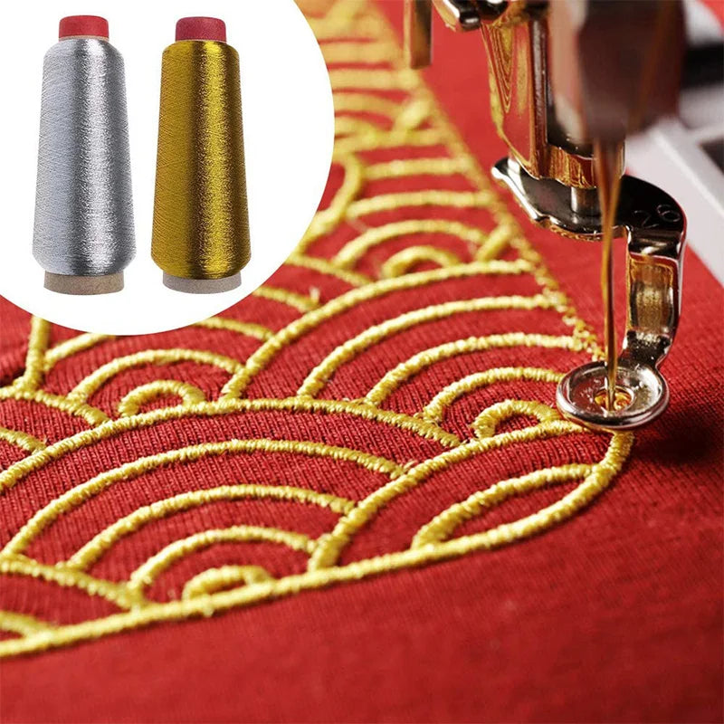 Metalynx – High-Shine Metallic Embroidery Thread Roll – thecraftyculture